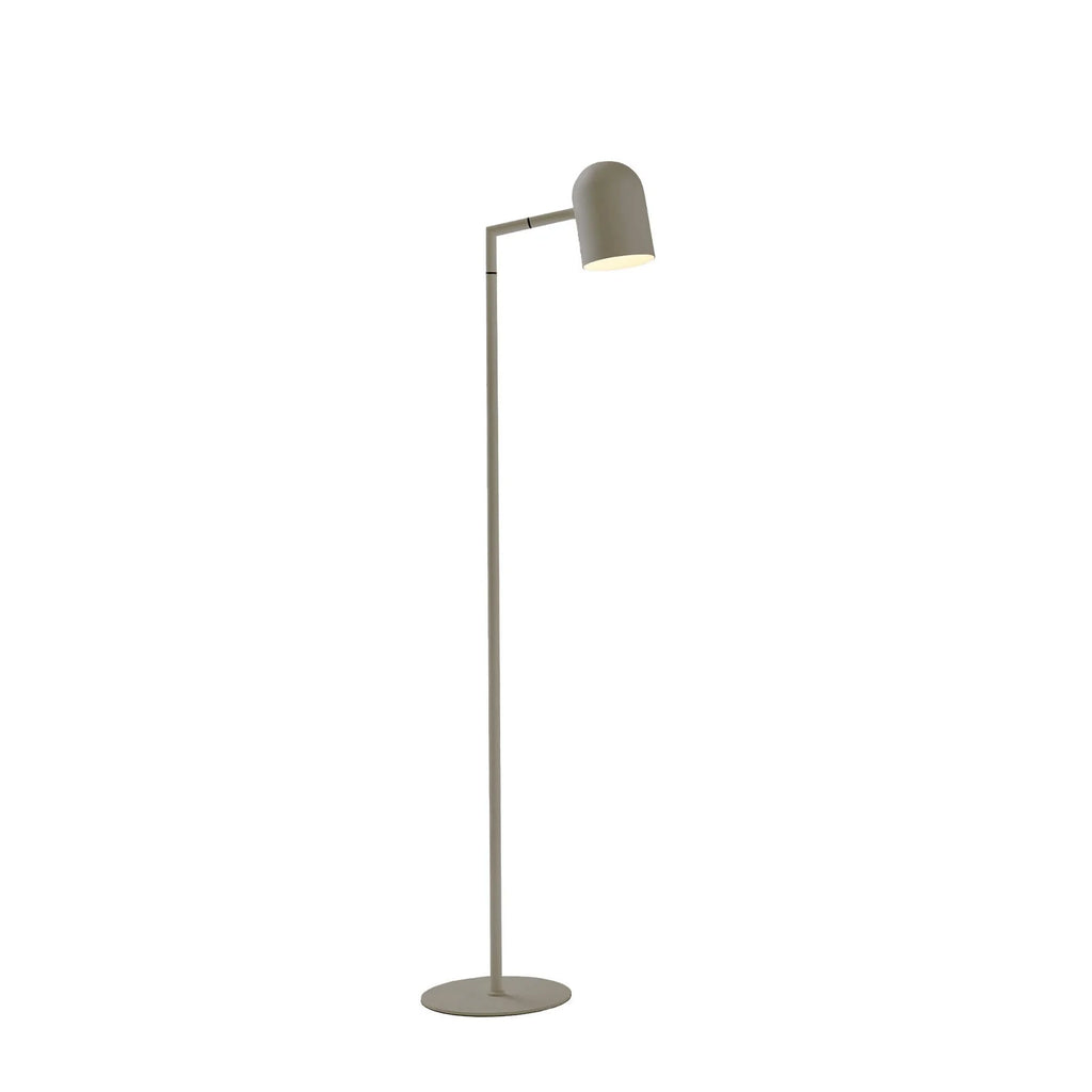 Pia Floor Lamp | Modern Powder-Coat & Brass Directional Floor Lamp ...