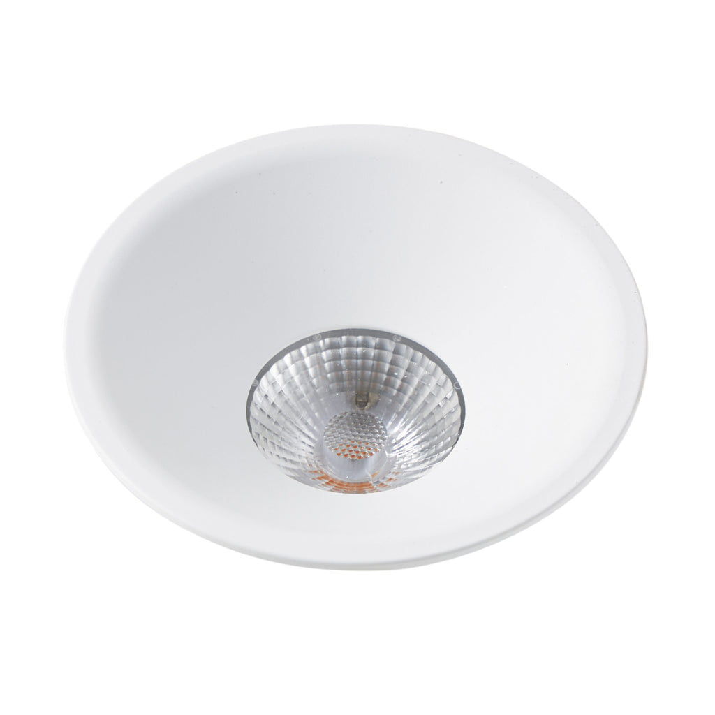 IP44 Semi Recessed Adjustable Curve Trim LED Downlight