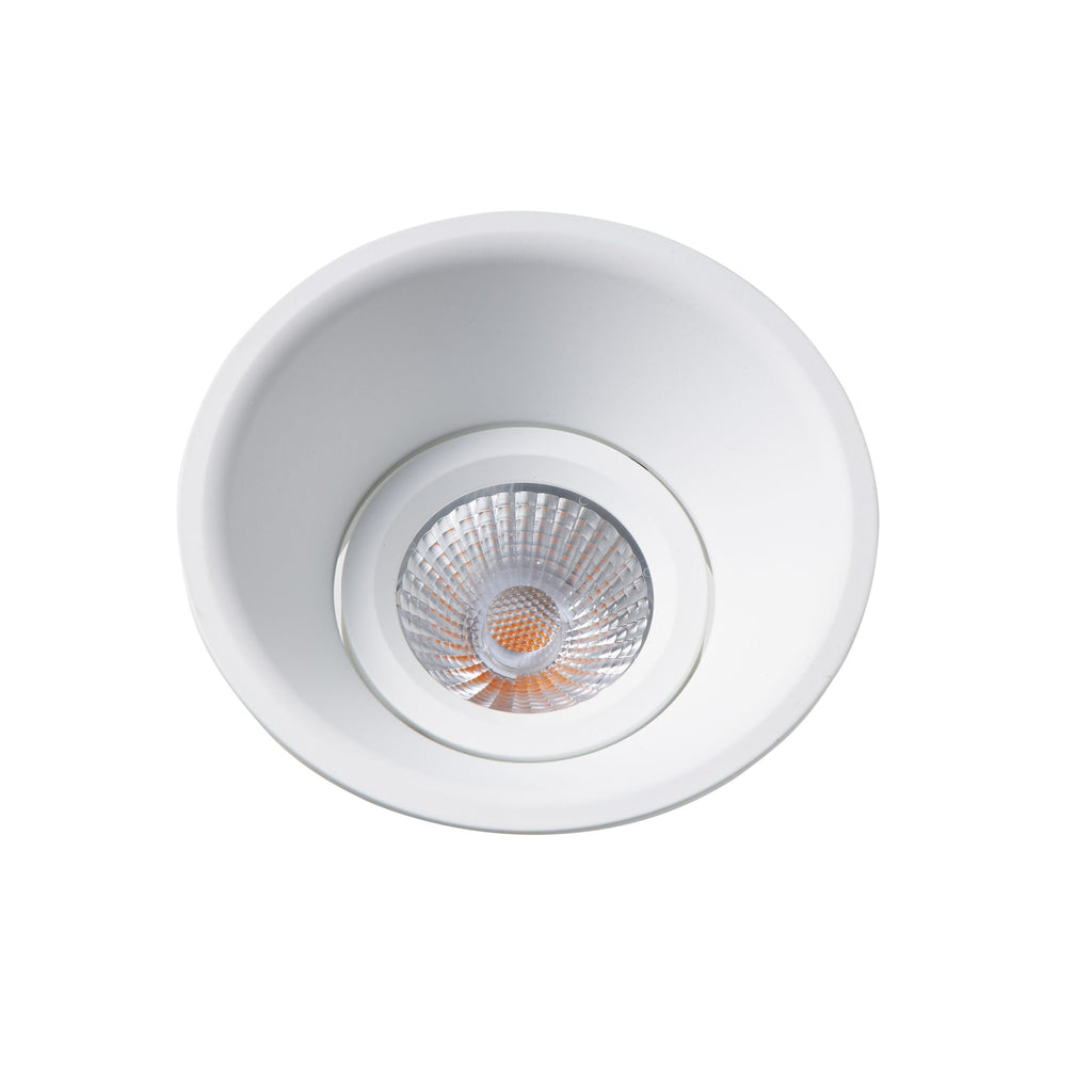 B235 Ø104mm Semi Recessed Adjustable Curve Trim LED Downlight | DA ...