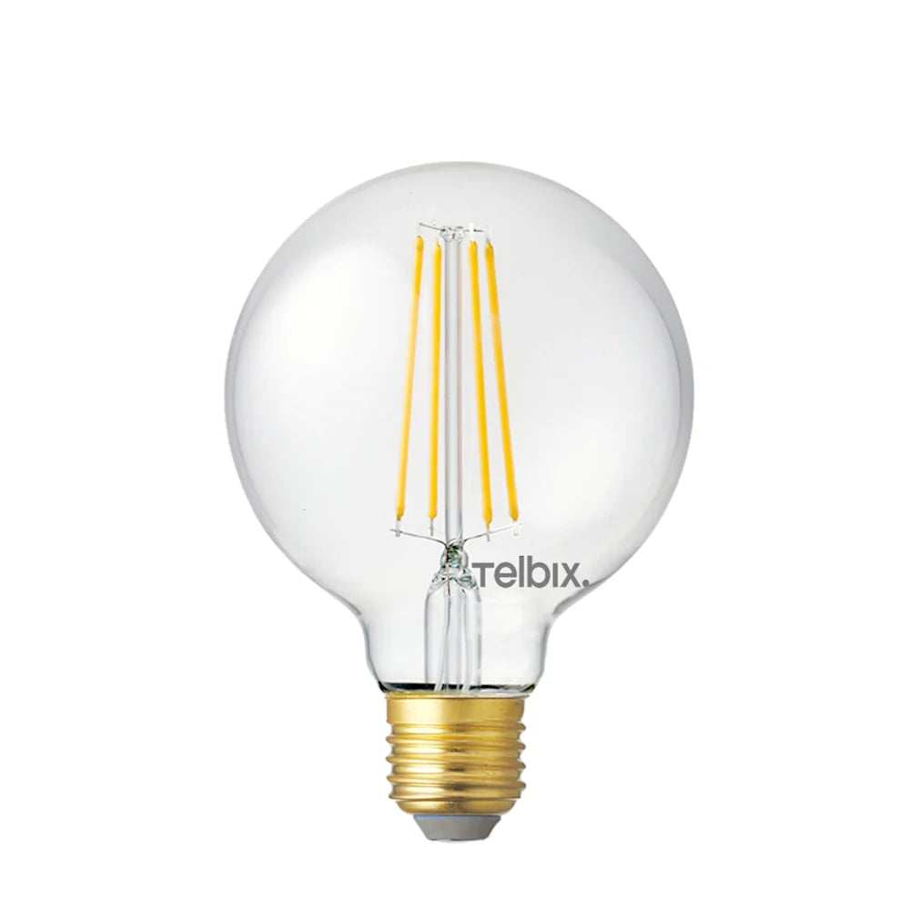 SAL LED FILAMENT SPHERICAL LAMP 95mm - 6W - LED Dimmable | Davoluce ...