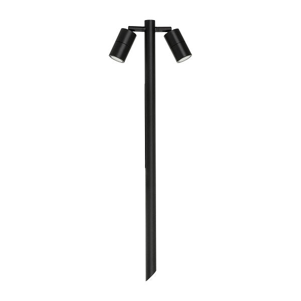 HV1425MR11NW - Mini Tivah Black MR11 Double Adjustable LED Bollard ...