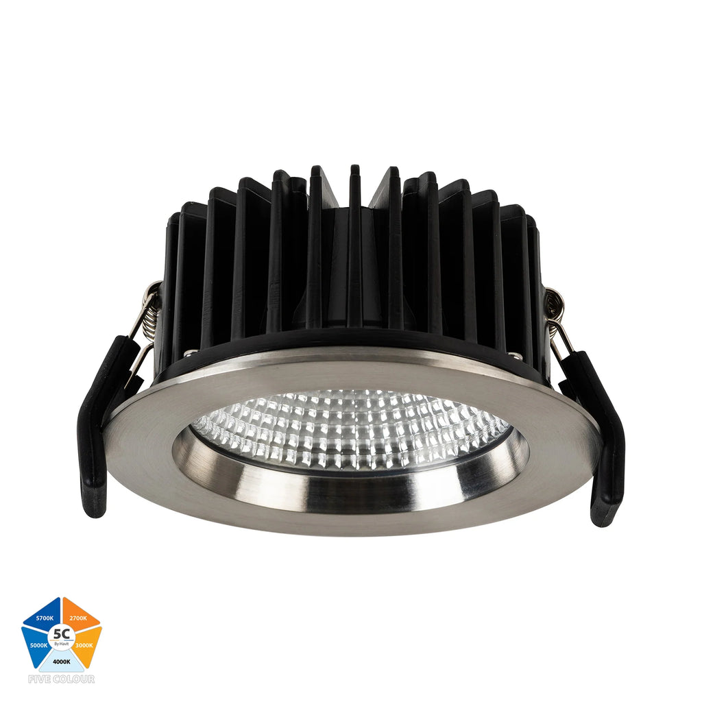 Ora Fixed Recessed 12W LED Downlight – 316 Stainless Steel | Havit Lighting