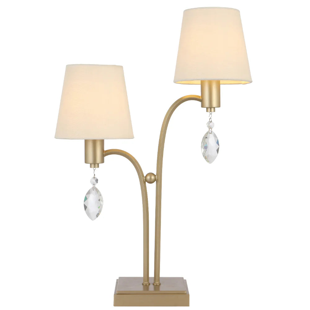 Telbix Malvern 2 Light Table Lamp - Sign up for extra discounts