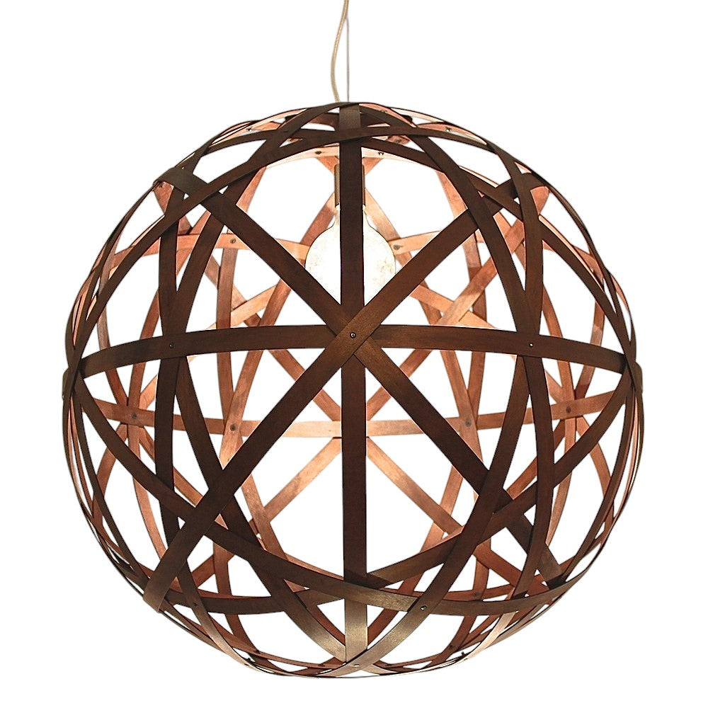 Bali Ball 75cm Timber Pendant Light | Davoluce Lighting