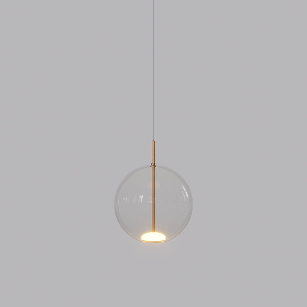 Lightco LR.i02.56.180.CL.OB Orb Air Pendant Light - Small, Clear Glass
