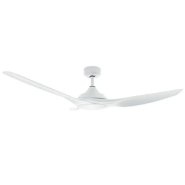Vencha Raven 52" DC White or Black Ceiling Fans from Davoluce Lighting